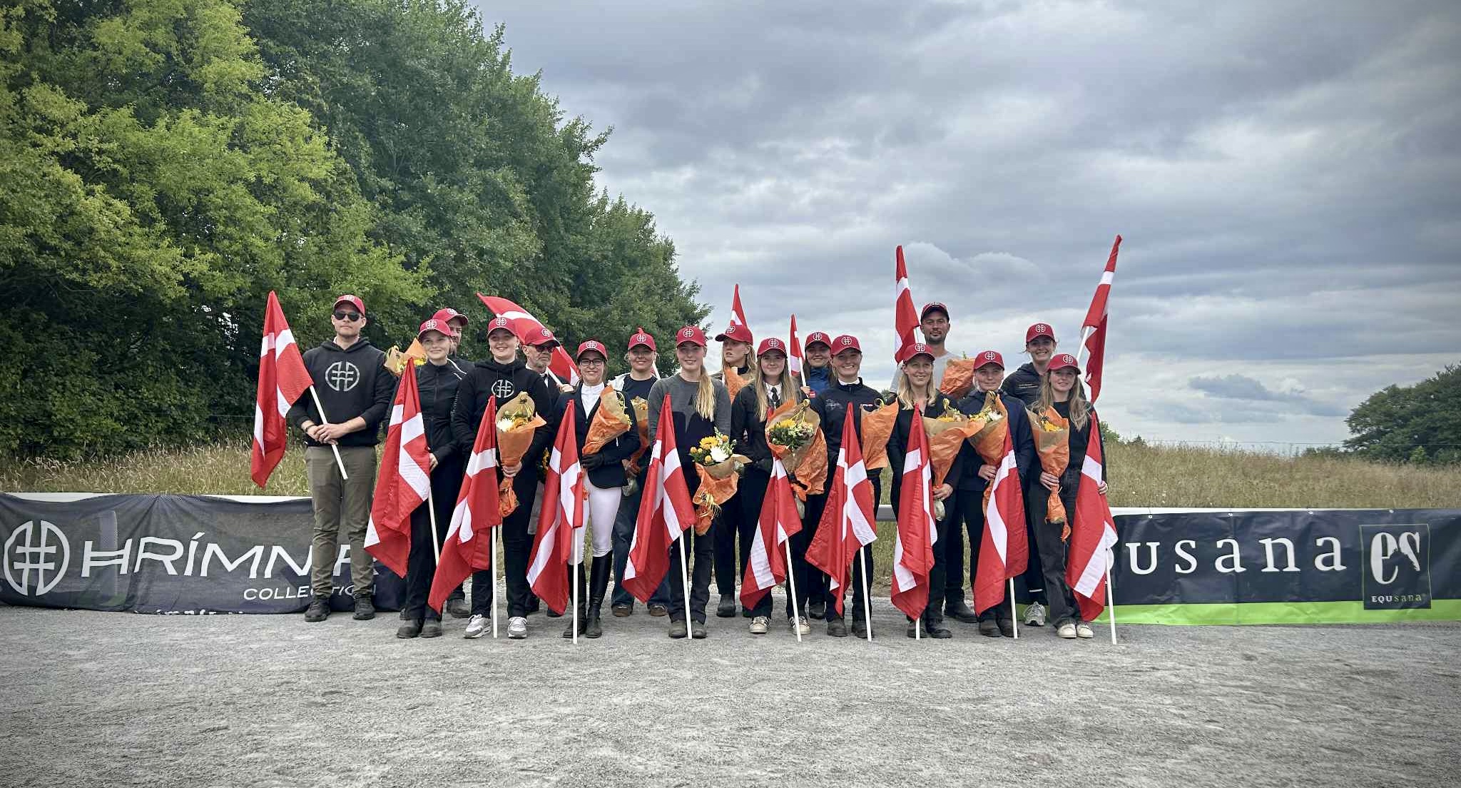 Det Danske landshold 2025 er udtaget - Dansk Islandshesteforening